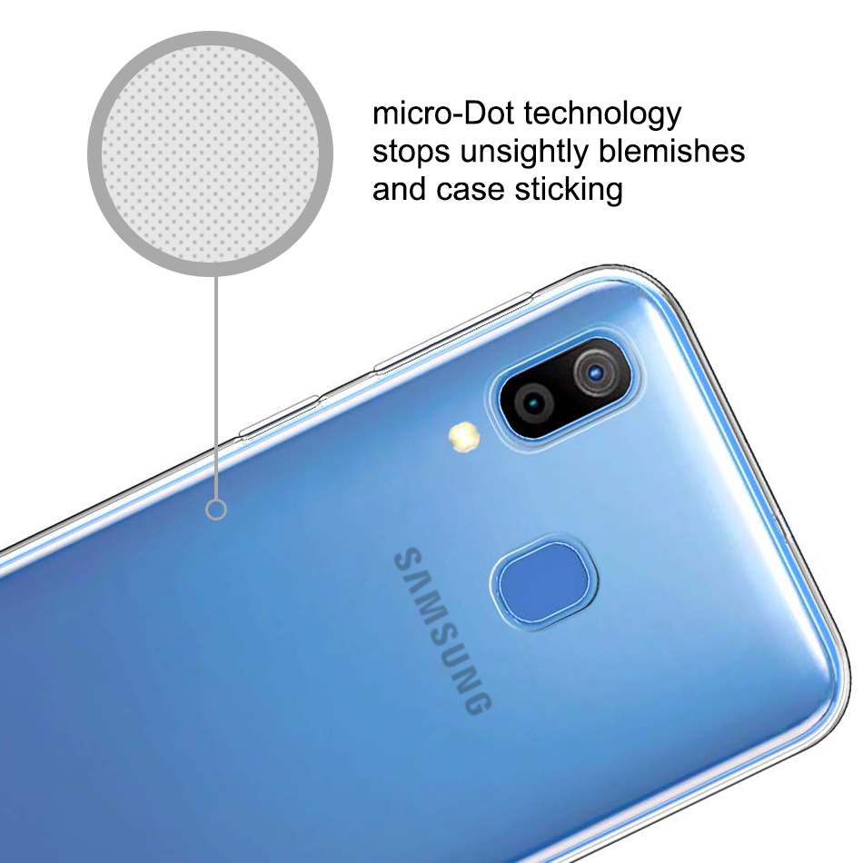 Flexi Slim Gel Case for Samsung Galaxy A20 / A30 (Clear)